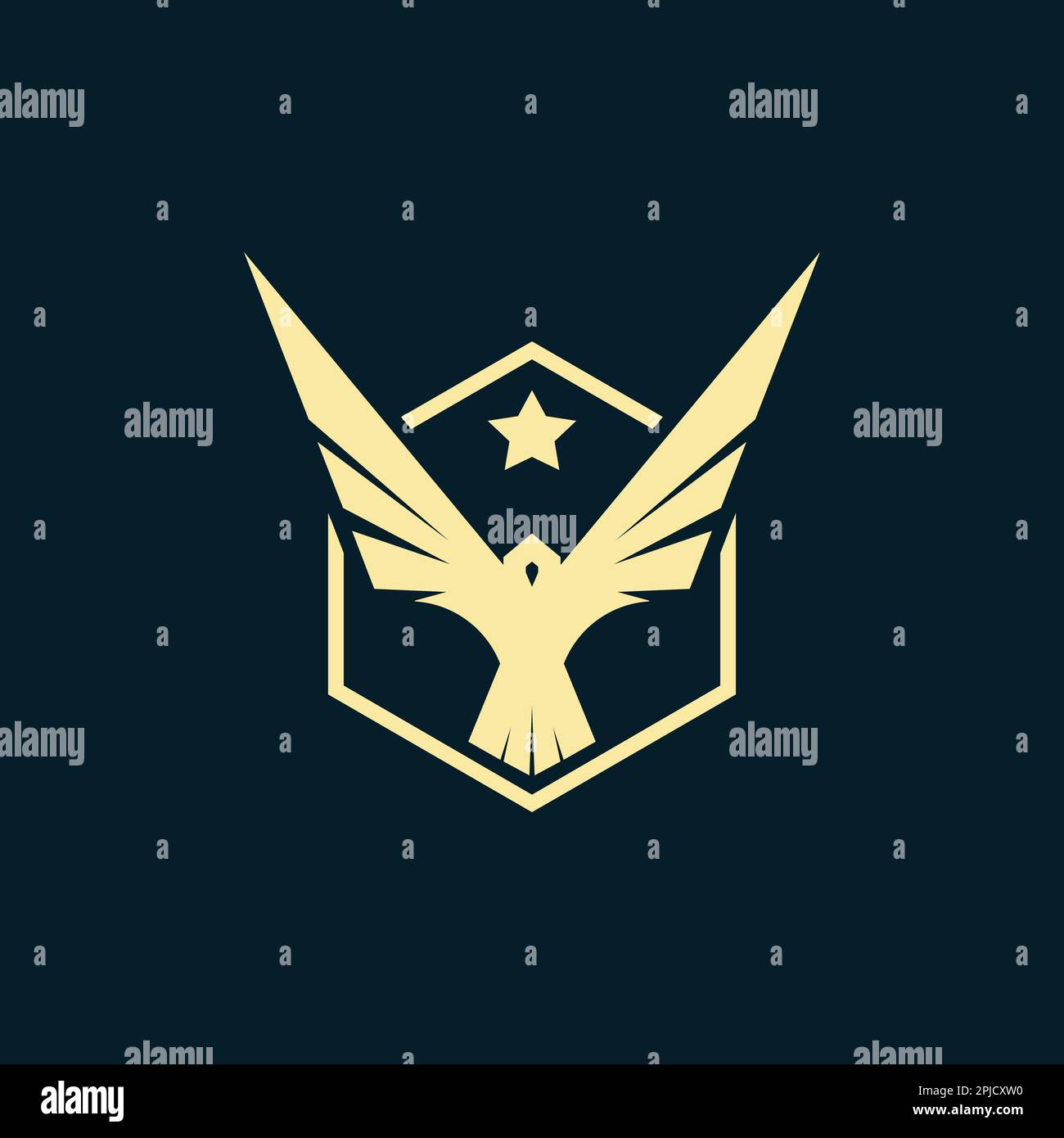 Spread eagle vintage Stock Vector Images - Alamy