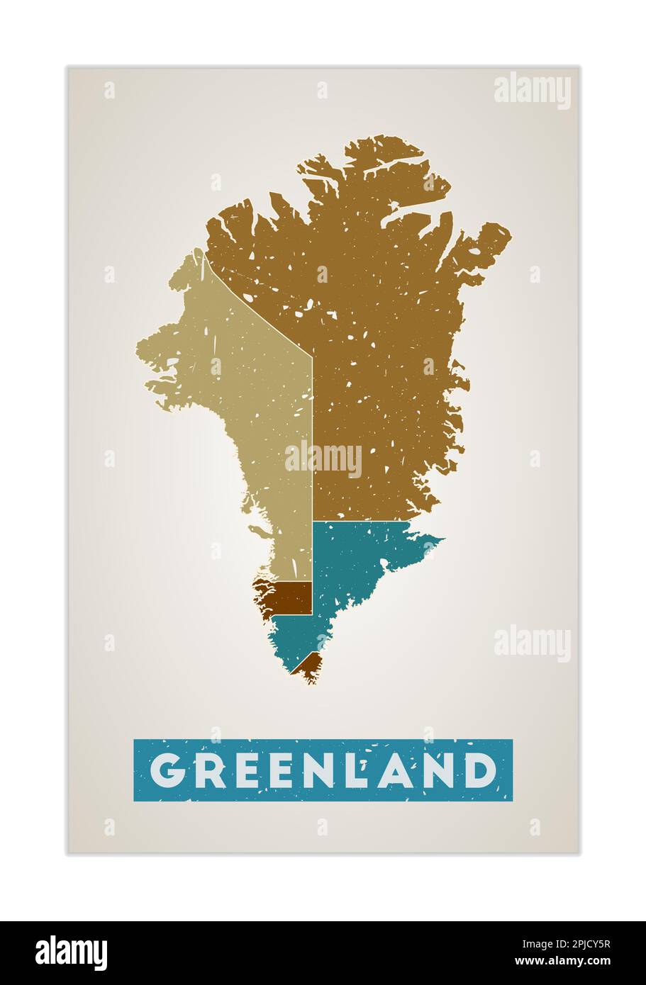 Vintage map of greenland hi-res stock photography and images - Alamy