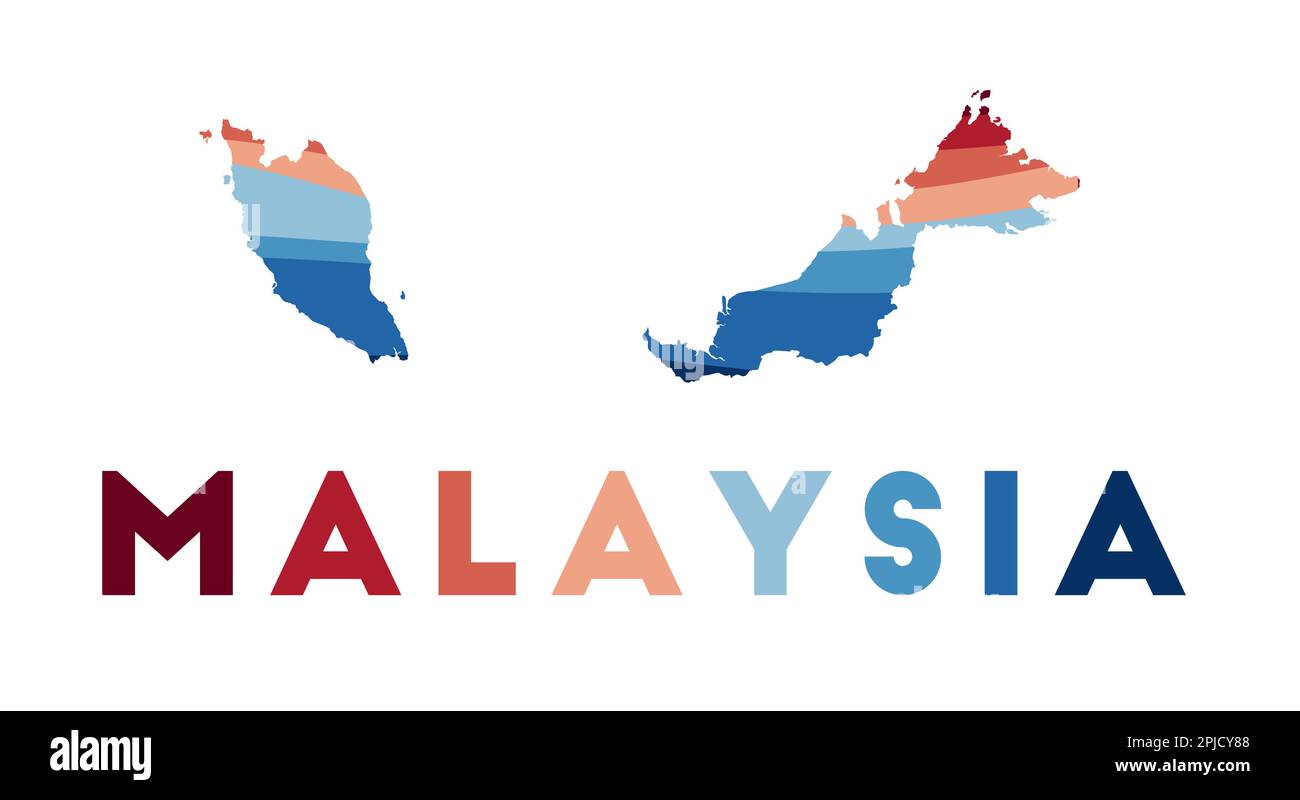 Malaysia vector map infographic hi-res stock photography and images - Alamy