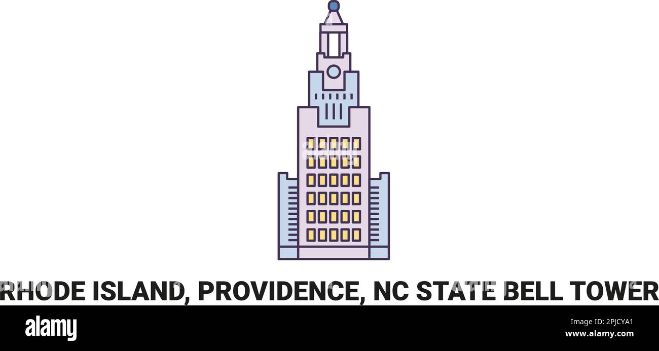 United States, Rhode Island, Providence, Nc State Bell Tower, travel ...
