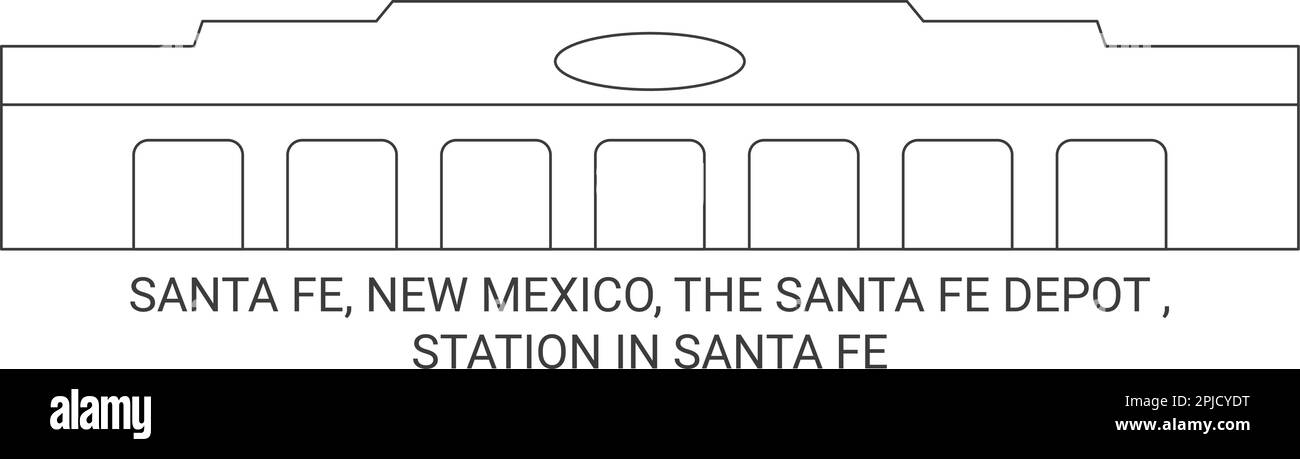 United States, Santa Fe, New Mexico, The Santa Fe Depot , Station In ...