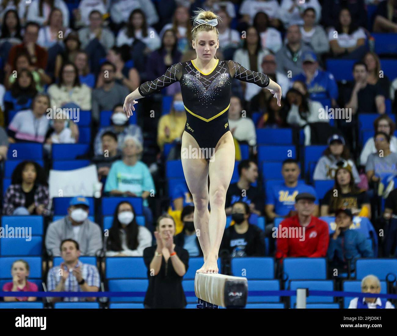 Los Angeles, OK, USA. 1st Apr, 2023. Missouri's Alisa Sheremeta ...