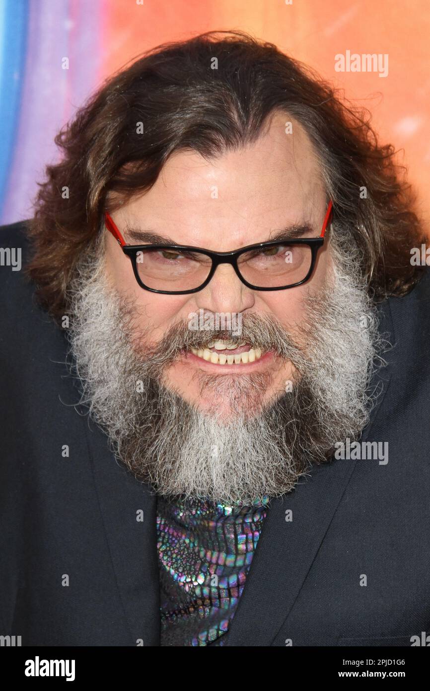 Los Angeles, USA. 02nd Apr, 2023. Jack Black at "The Super Mario Bros ...