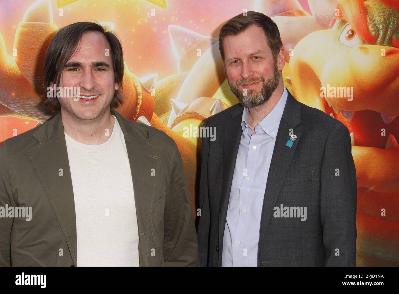 Los Angeles, USA. 02nd Apr, 2023. Michael Jelenic, Aaron Horvath at ...