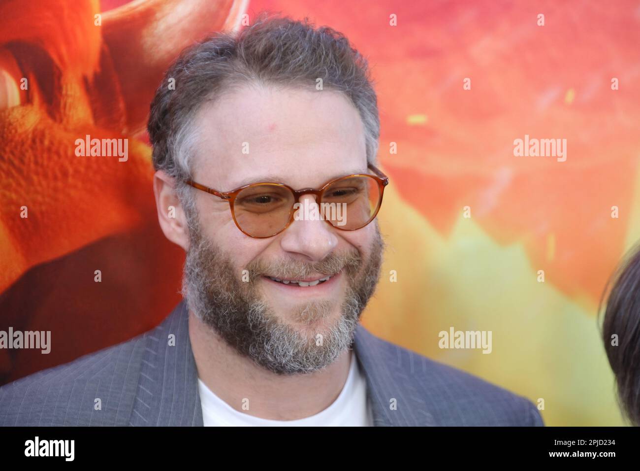 Los Angeles, USA. 02nd Apr, 2023. Seth Rogan at "The Super Mario Bros ...
