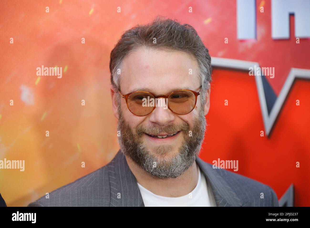 Los Angeles, USA. 02nd Apr, 2023. Seth Rogan at "The Super Mario Bros ...