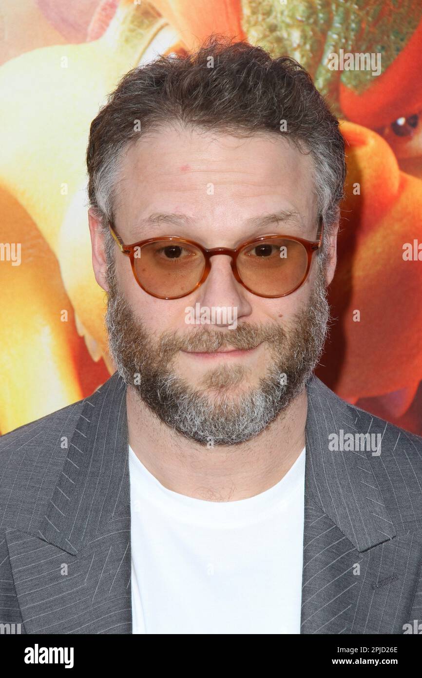 Los Angeles, USA. 02nd Apr, 2023. Seth Rogan at "The Super Mario Bros ...