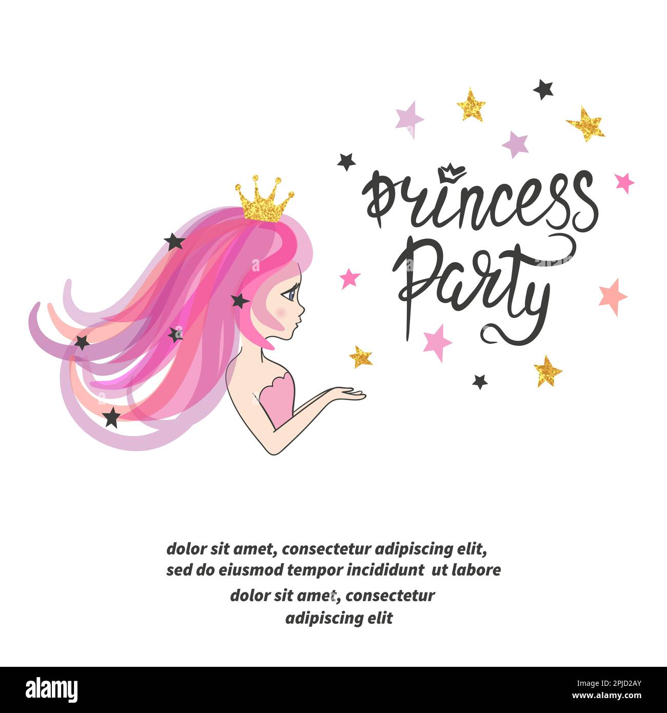 Princess Party Logo