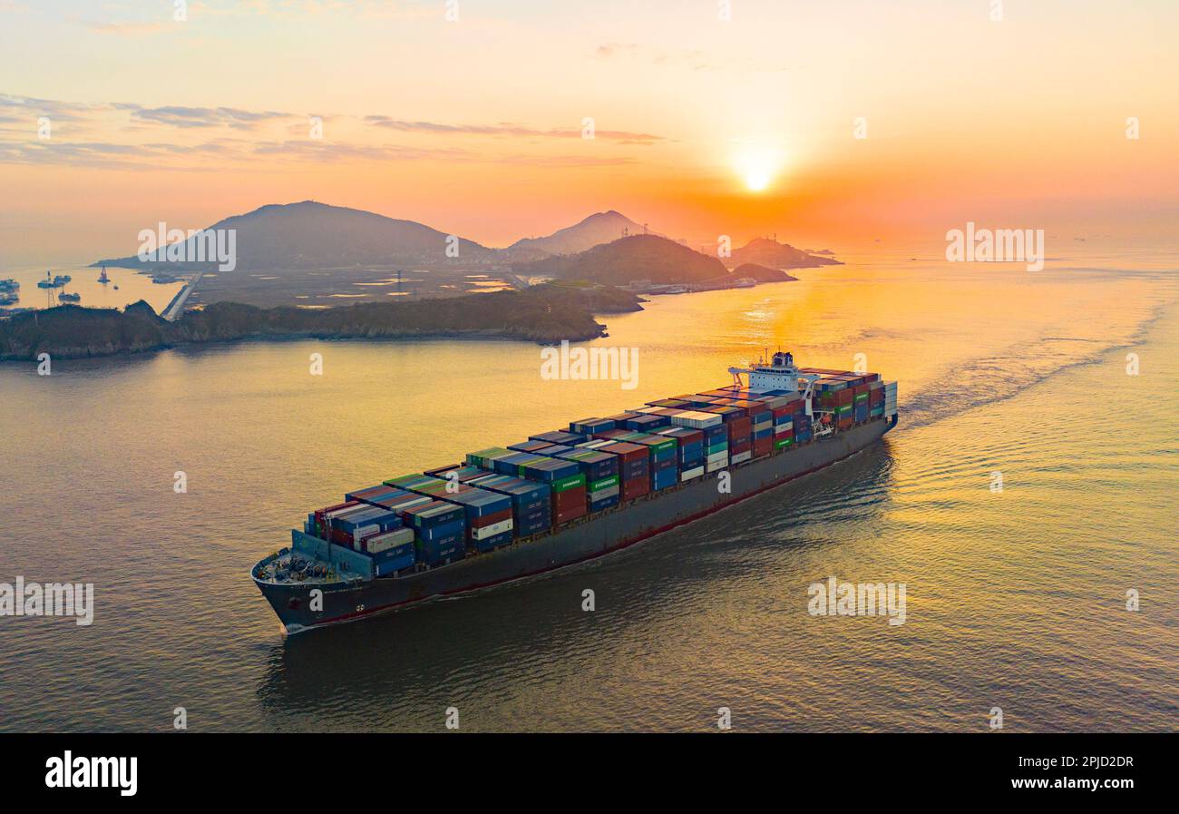 SHANGHAI, CHINA - APRIL 1, 2023 - An aerial photo taken on April 1 ...