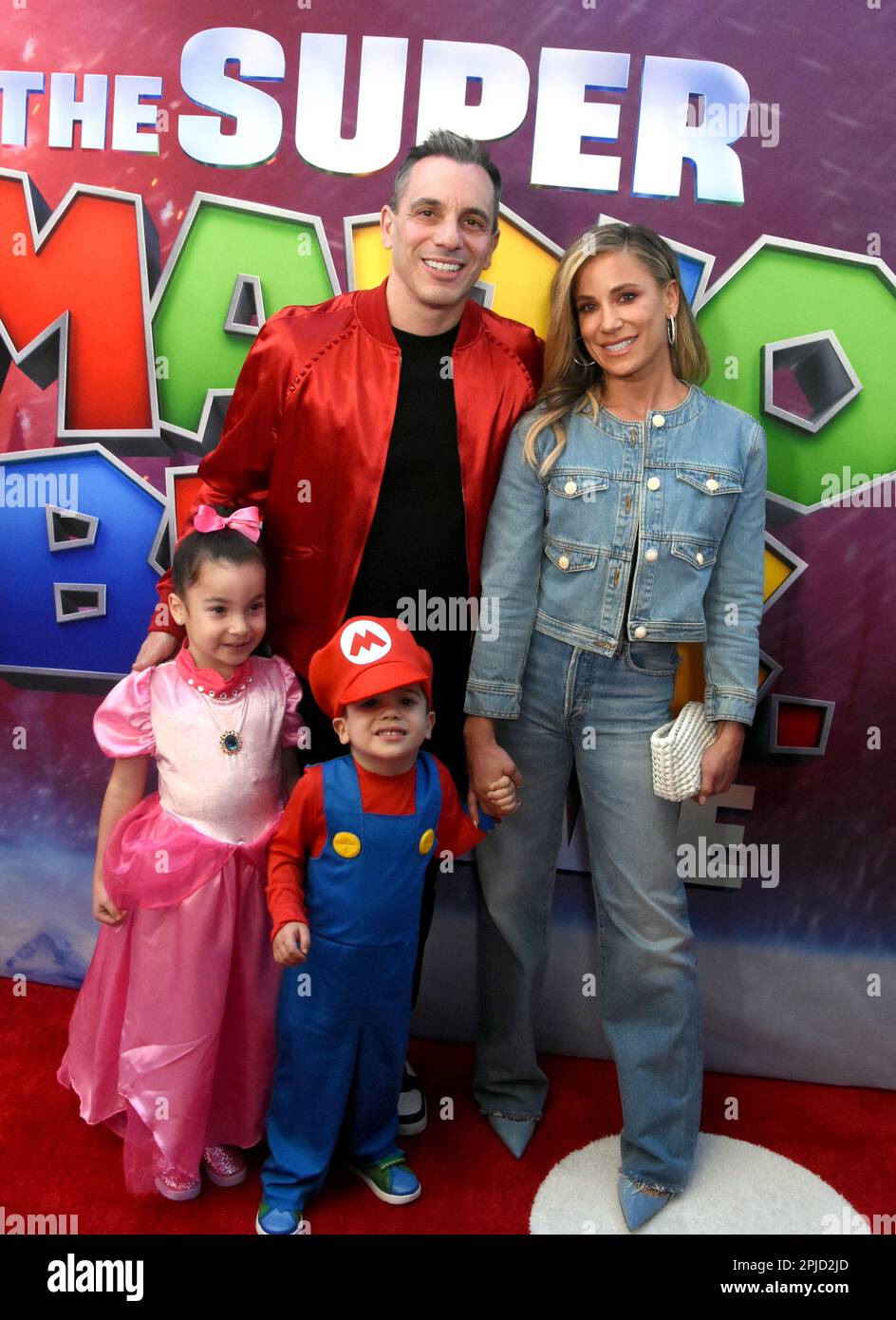 Los Angeles, California, USA 1st April 2023 Actor/comeidan Sebastian ...