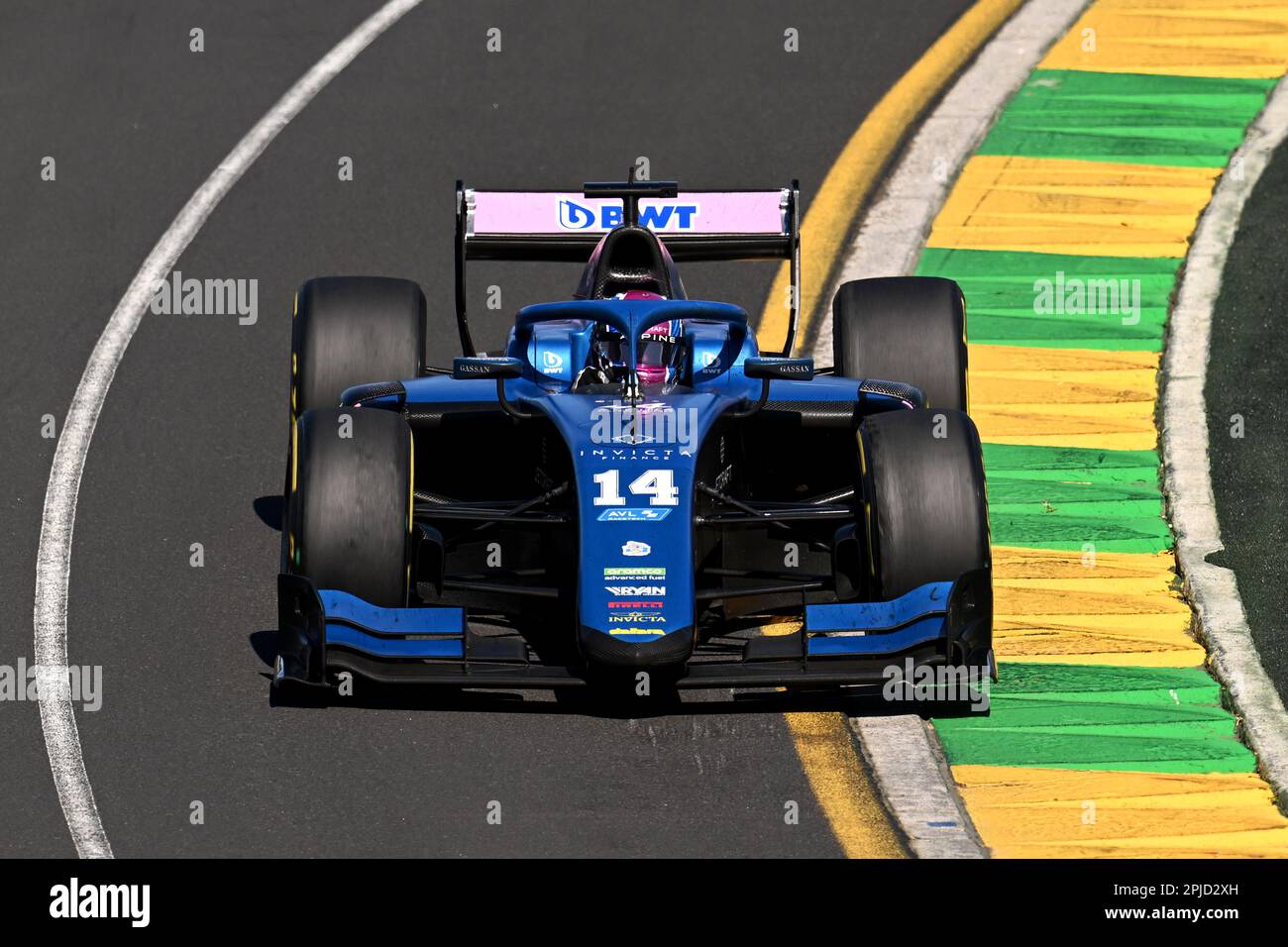 Australian Jack Doohan drives the Invicta Virtuosi Racing car during ...