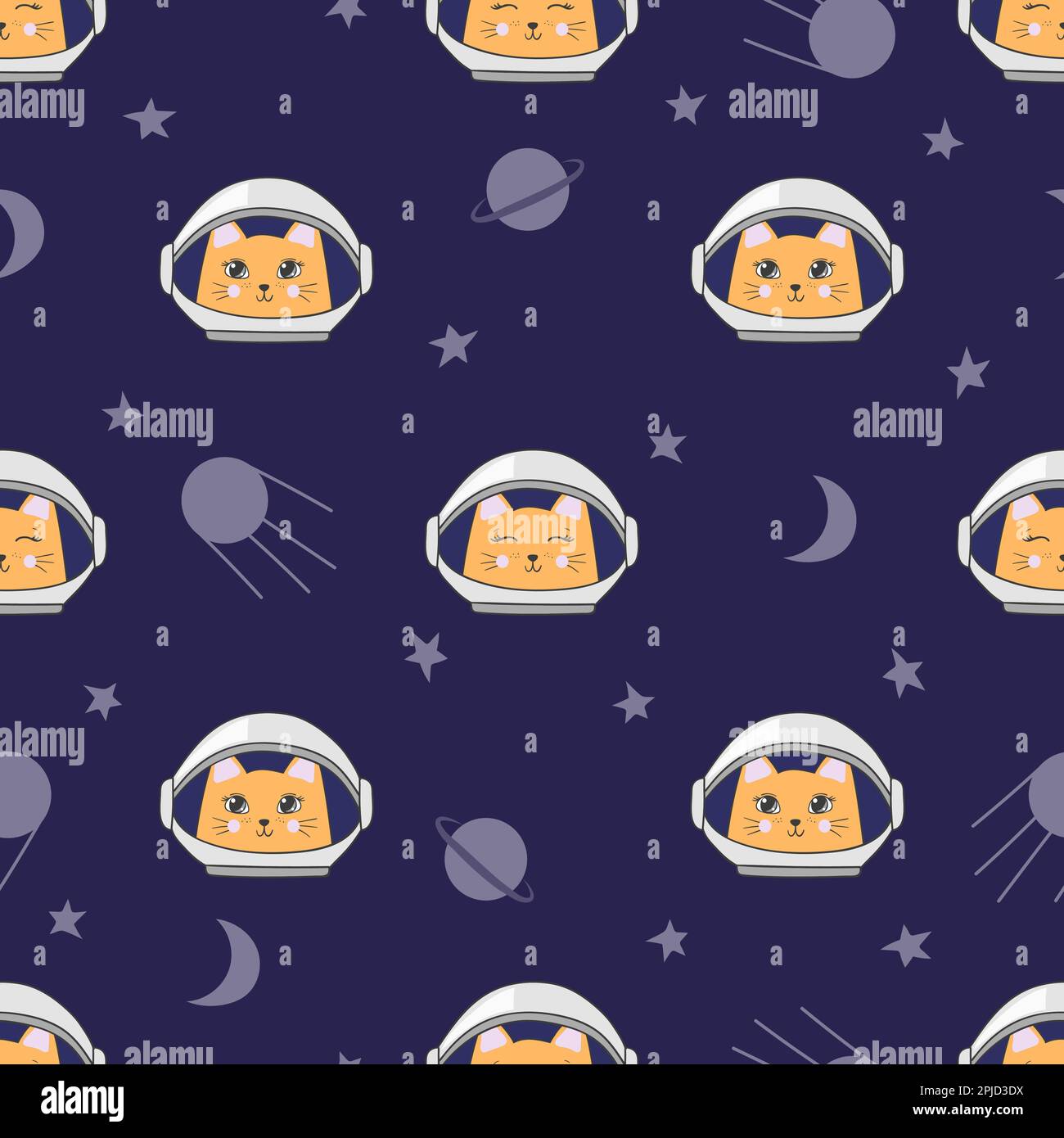 Space cats vector vectors hi-res stock photography and images - Alamy