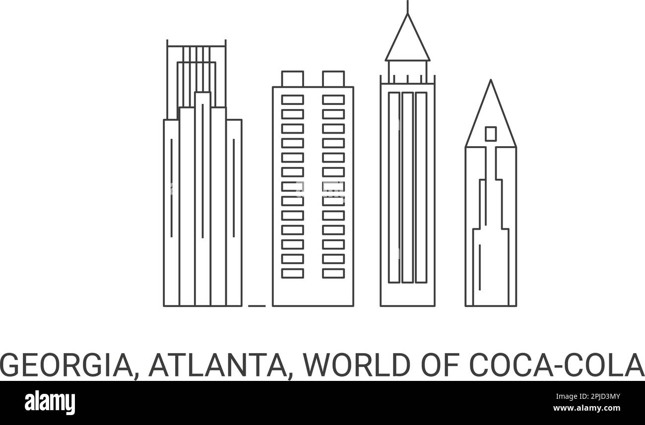 United States, Georgia, Atlanta, World Of Cocacola, travel landmark ...