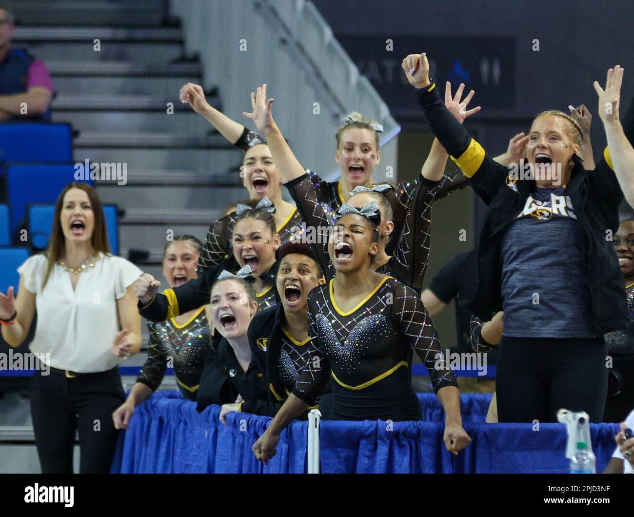 Missouri tigers gymnastics hi-res stock photography and images - Alamy
