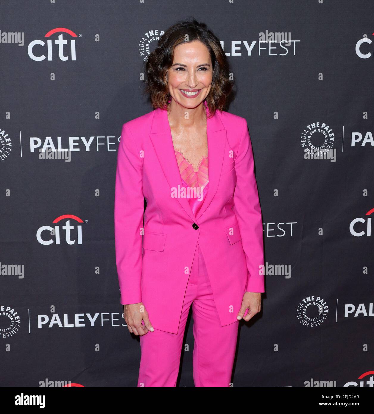 Hollywood, USA. 01st Apr, 2023. Wendy Moniz arrives at The PaleyFest ...