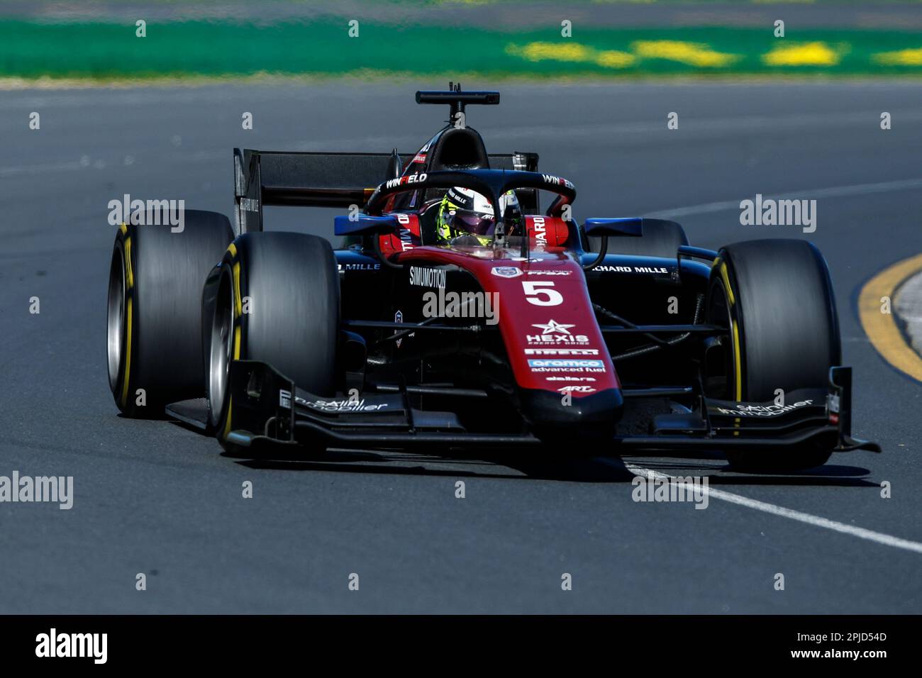 05 POURCHAIRE Théo (fra), ART Grand Prix, Dallara F2, action during the ...