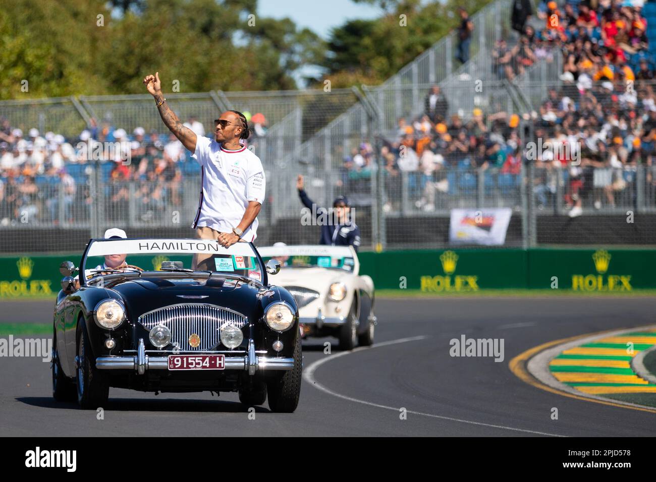 Mercedes amg petronas f1 team driver hi-res stock photography and ...