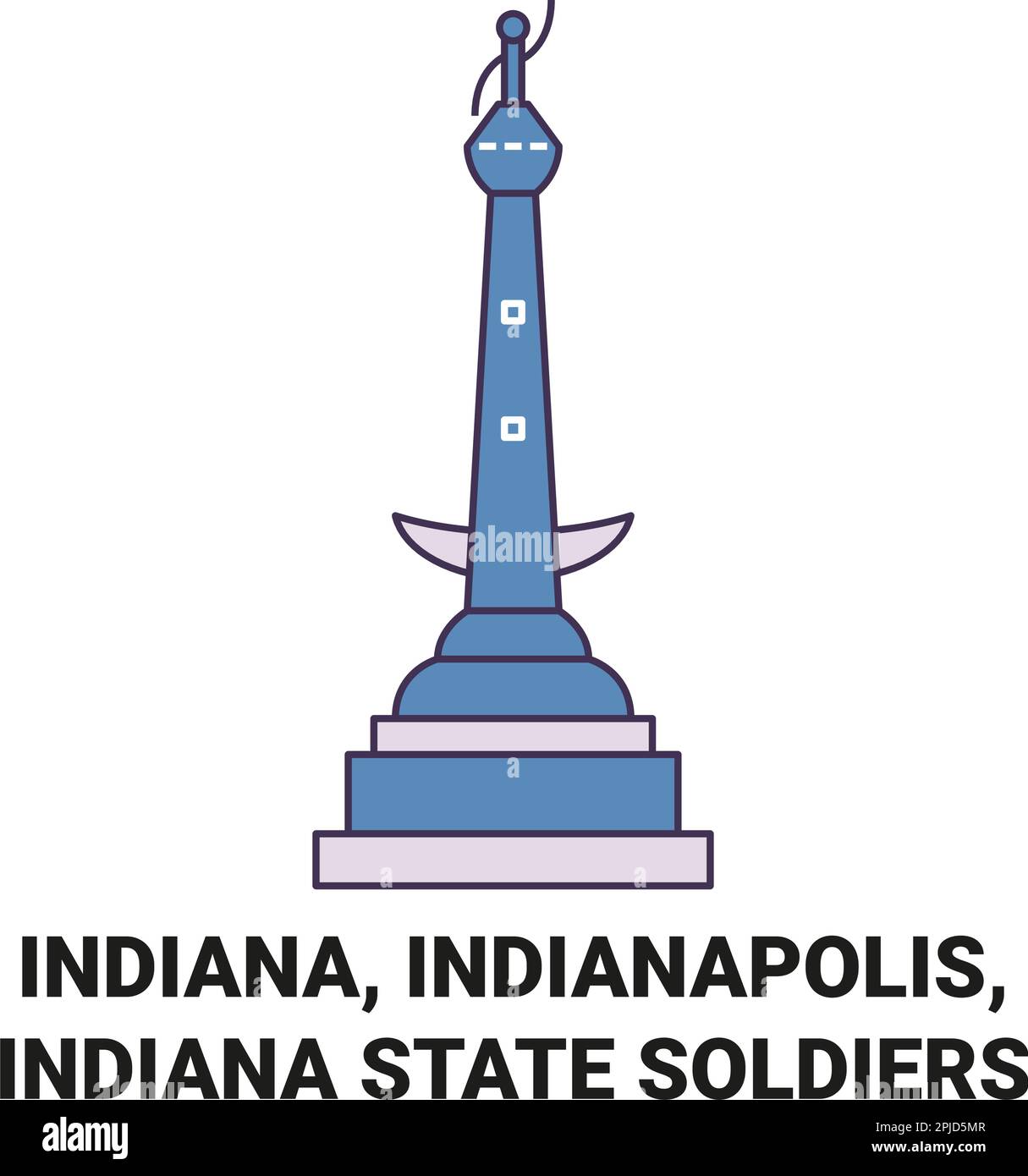 United States, Indiana, Indianapolis, Indiana State Soldiers travel ...