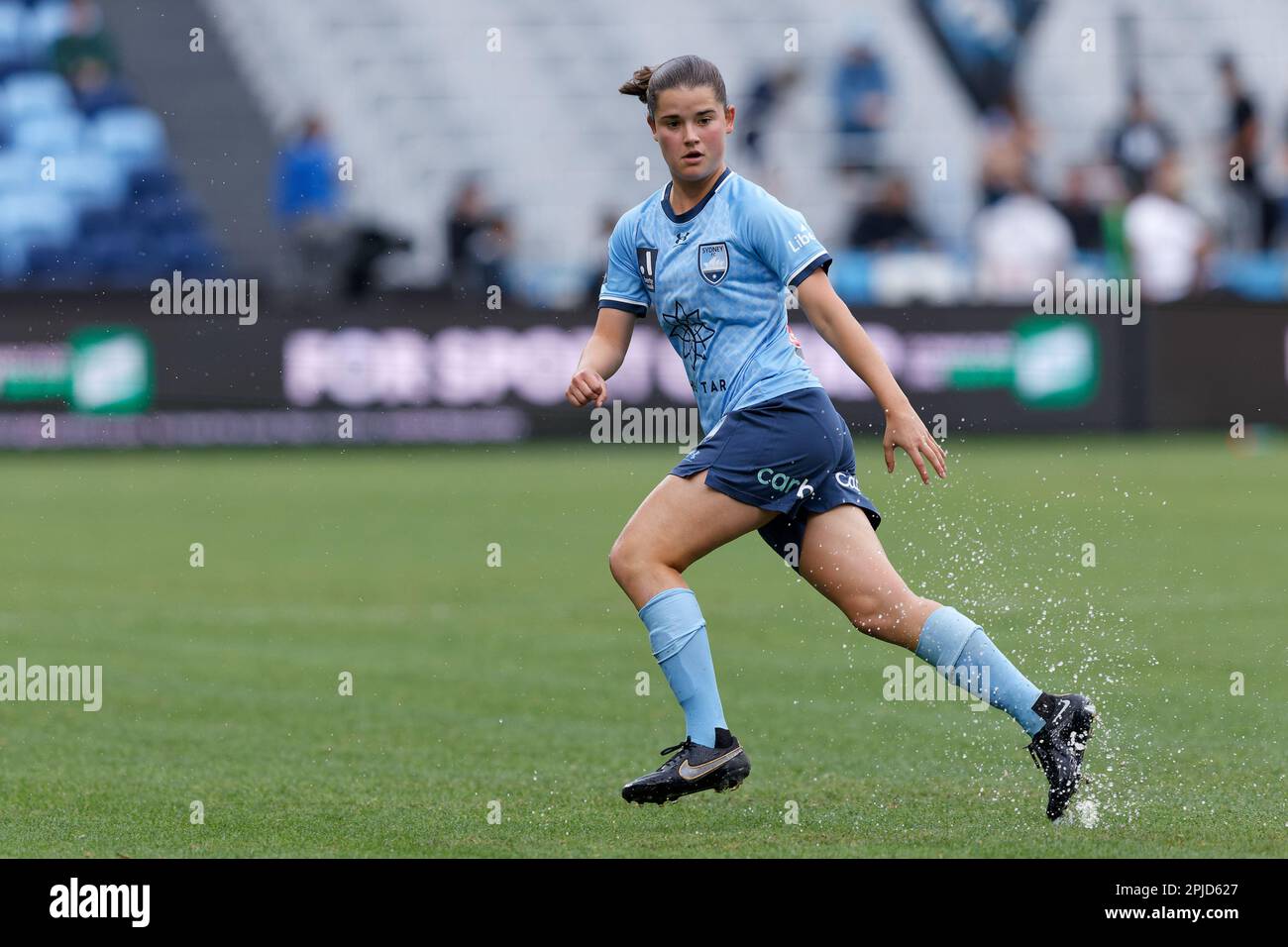 Rachel Lowe of Sydney FC in action during the match between Sydney and ...
