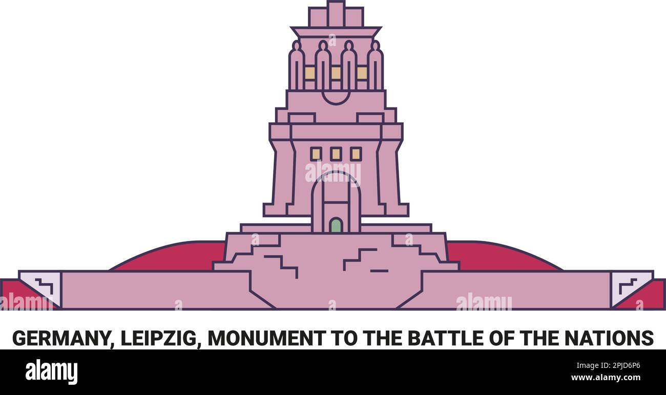 Germany, Leipzig, Monument To The Battle Of The Nations travel landmark ...