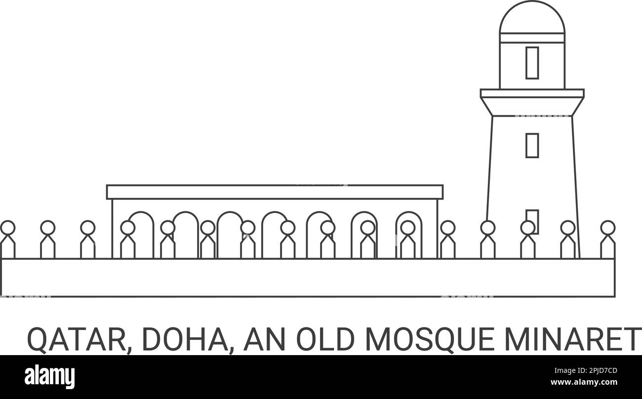 Spiral tower doha Stock Vector Images - Alamy
