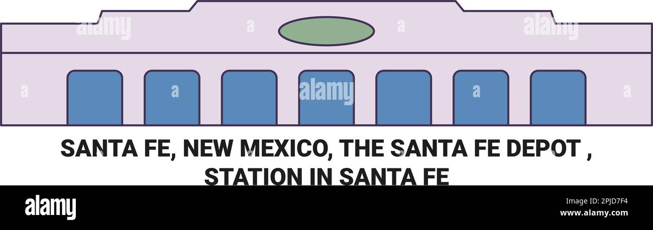 United States, Santa Fe, New Mexico, The Santa Fe Depot , Station In ...