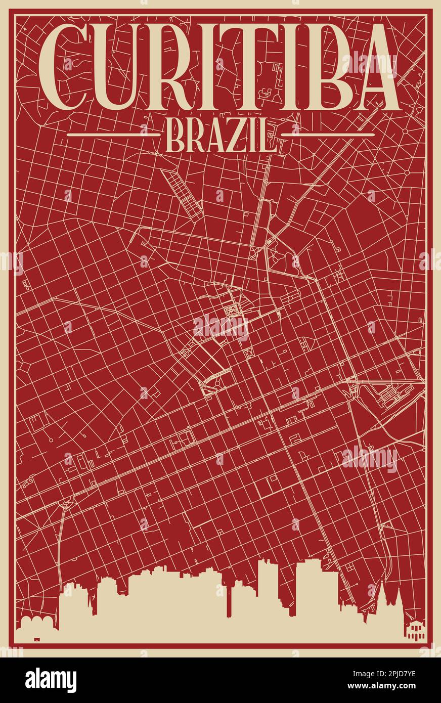 Curitiba poster hi-res stock photography and images - Alamy