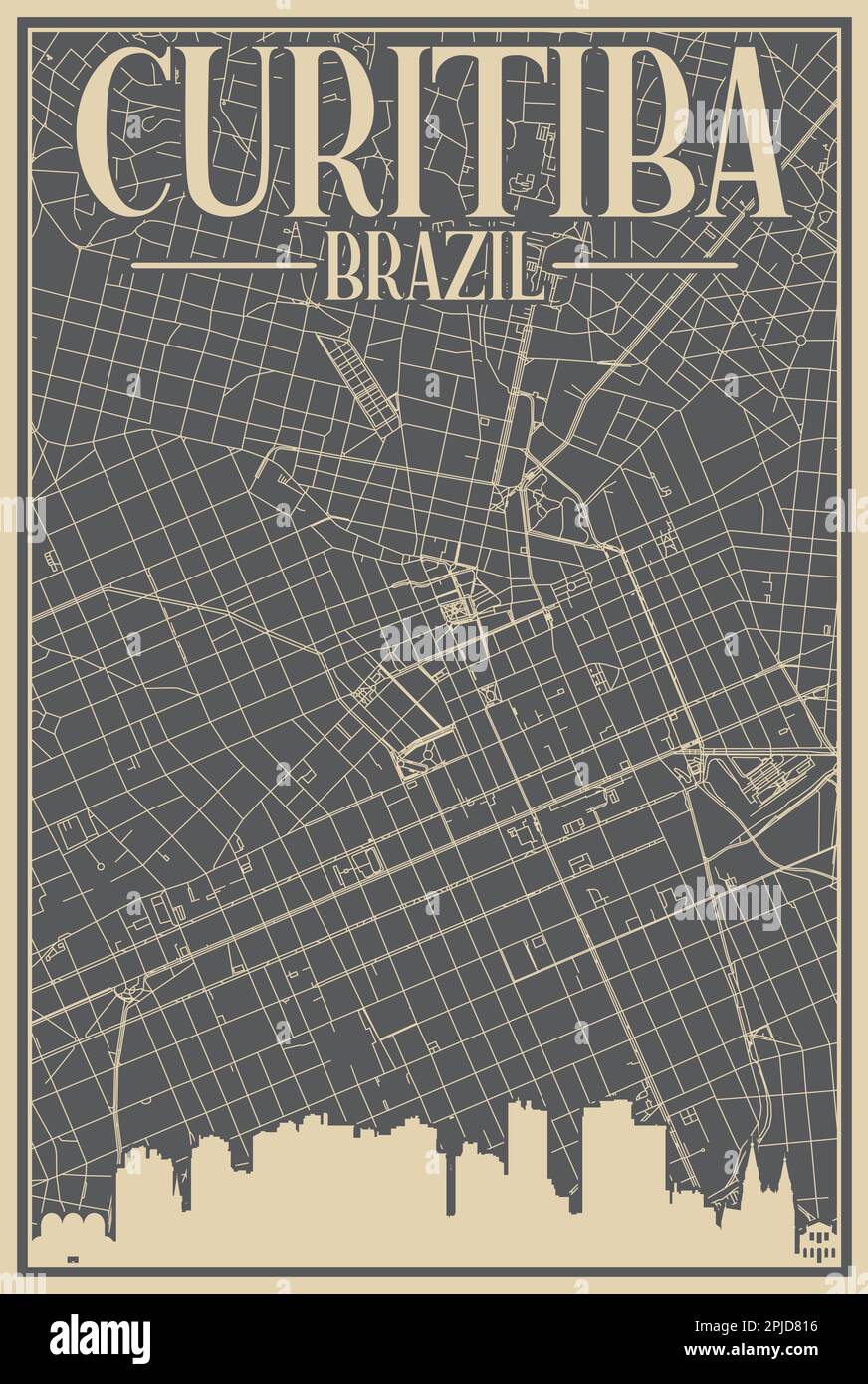 Curitiba poster hi-res stock photography and images - Alamy