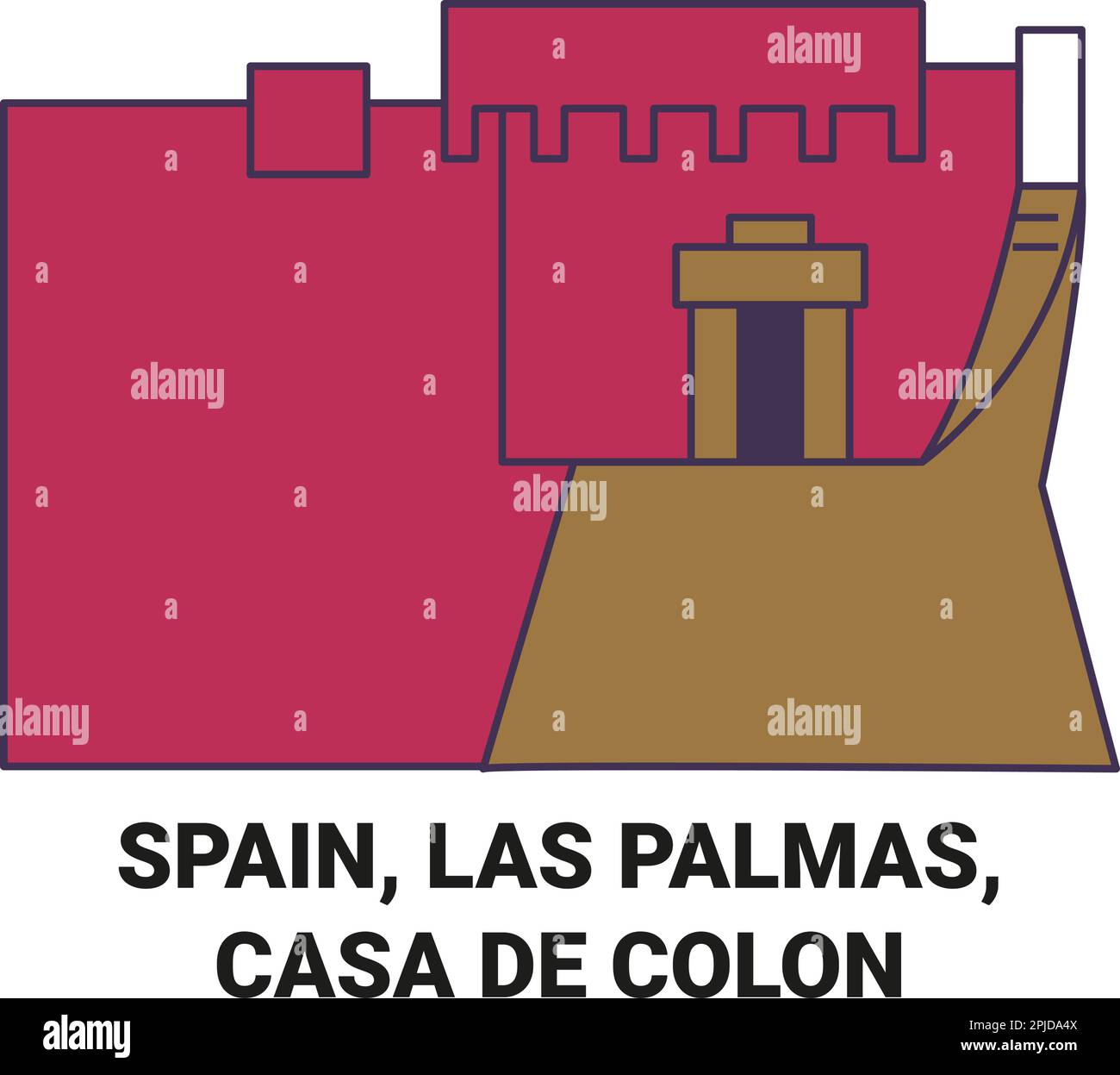 Conquest of new spain Stock Vector Images - Alamy