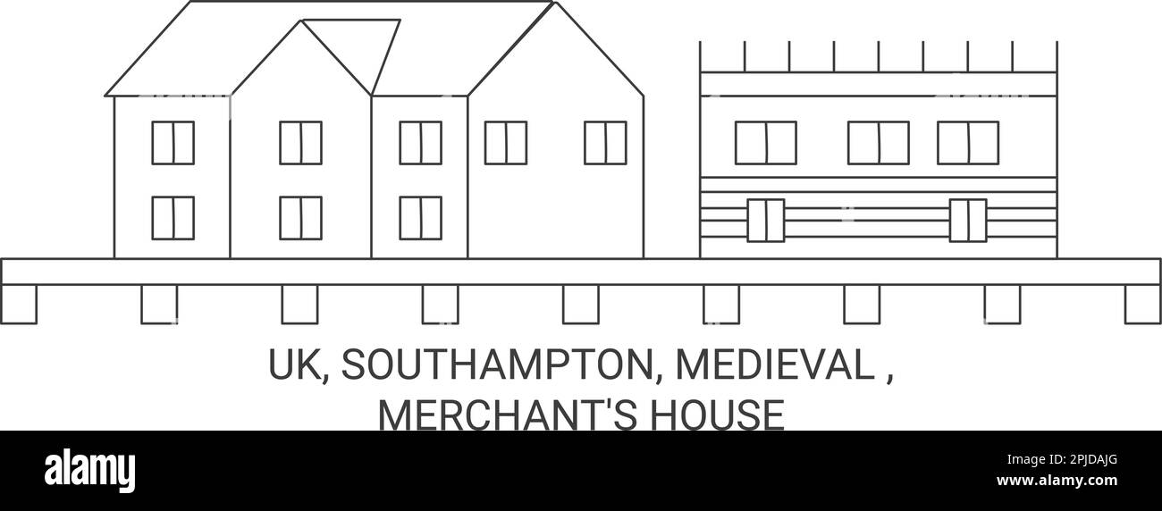England, Southampton, Medieval , Merchant's House travel landmark ...