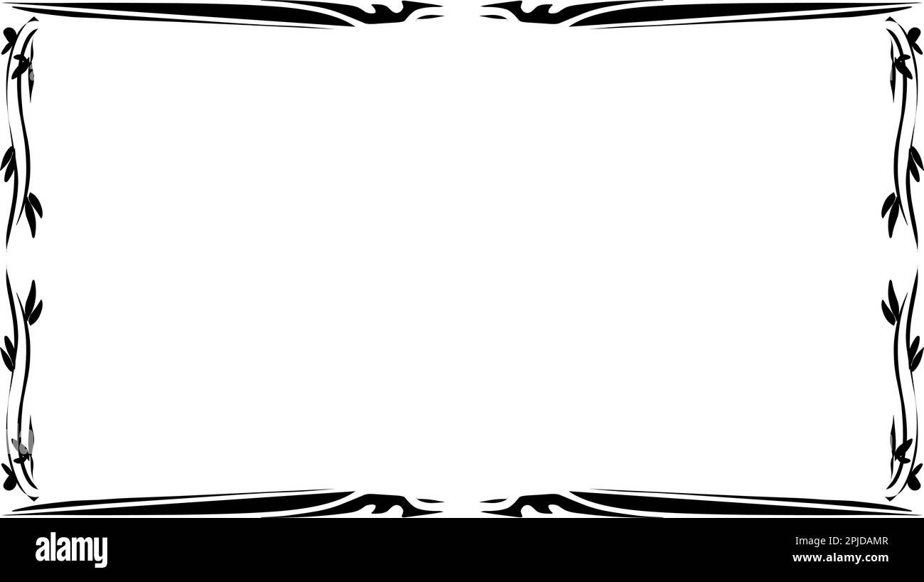 Illustration of a photo frame with a tribal design. Perfect for photo ...