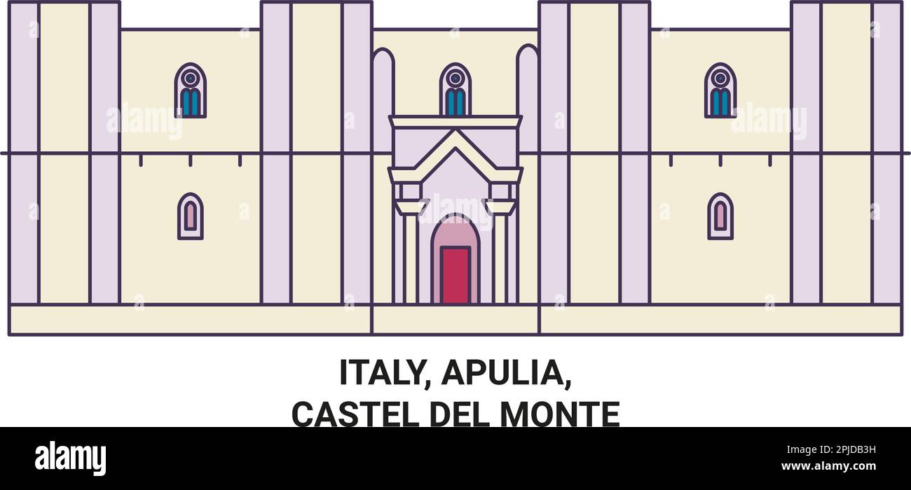 Icons In Apulia Made Apulia Italy Stamp Rectangle Map Stock Vector