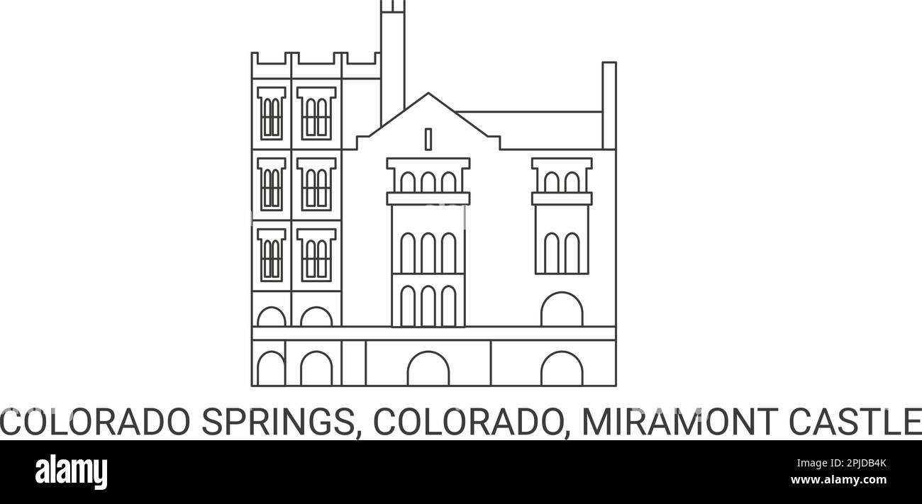 United States, Colorado Springs, Colorado, Miramont Castle, travel ...