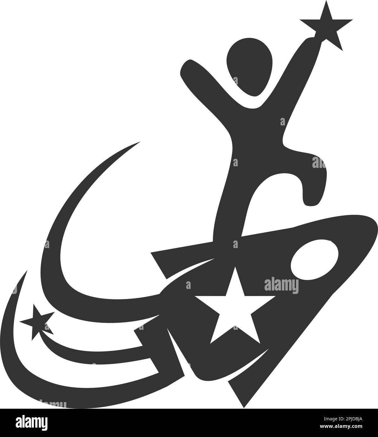 reach dream logo. template Icon Illustration Brand Identity. Isolated ...