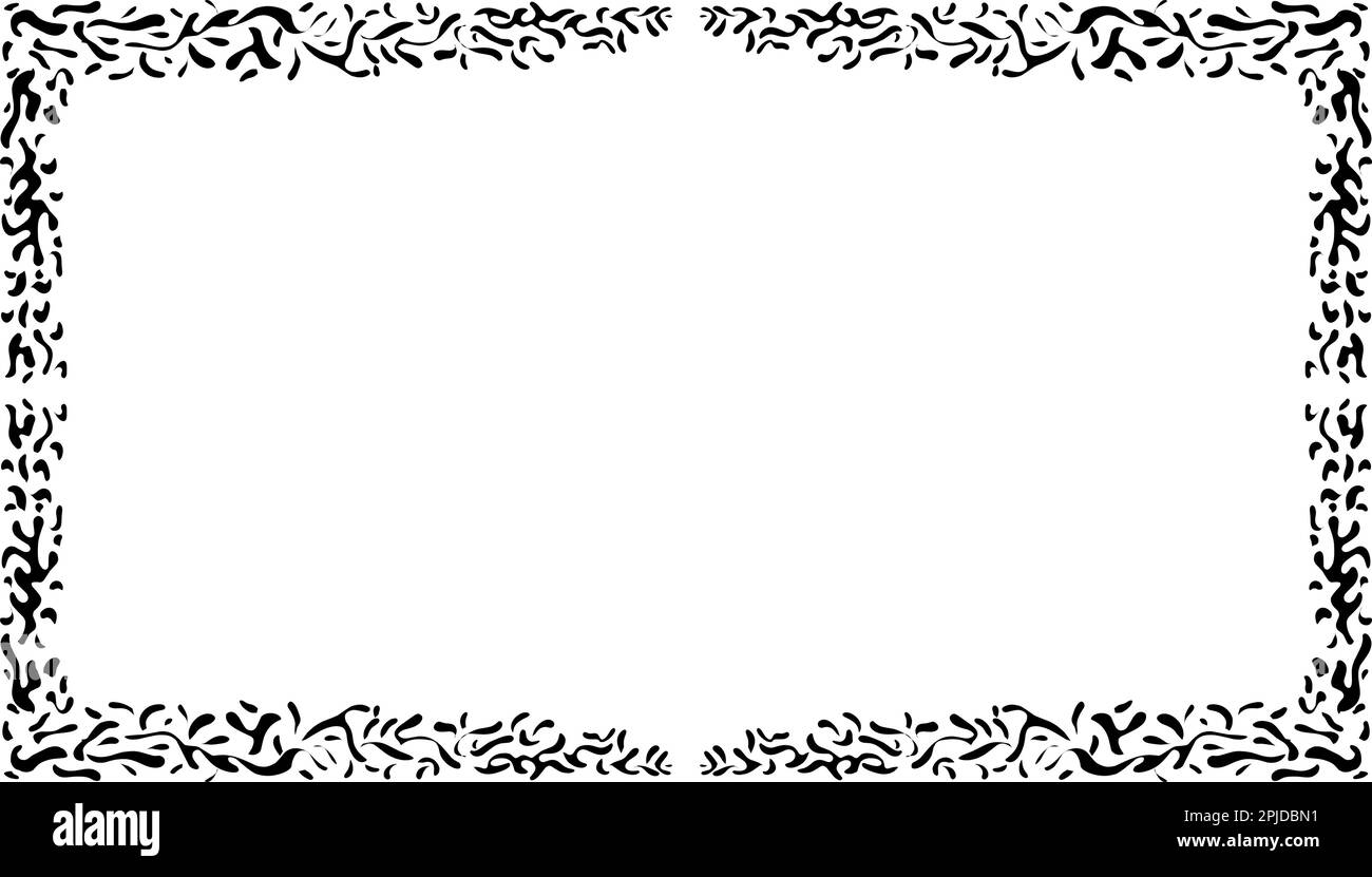 Illustration of a photo frame with a tribal design. Perfect for photo ...