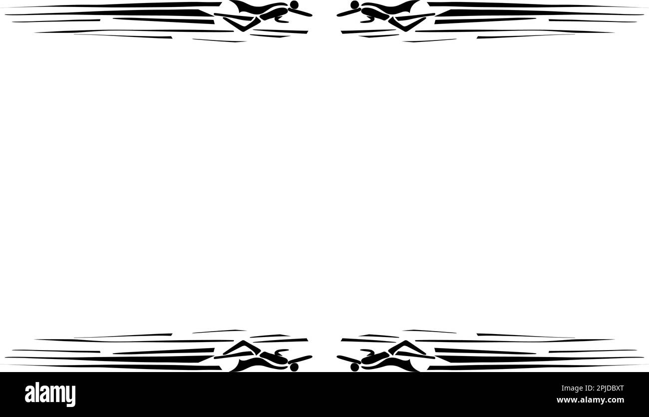 Illustration of a photo frame with a tribal design. Perfect for photo ...