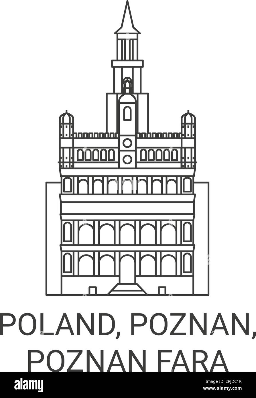 Historic tower poznan town Cut Out Stock Images & Pictures - Alamy