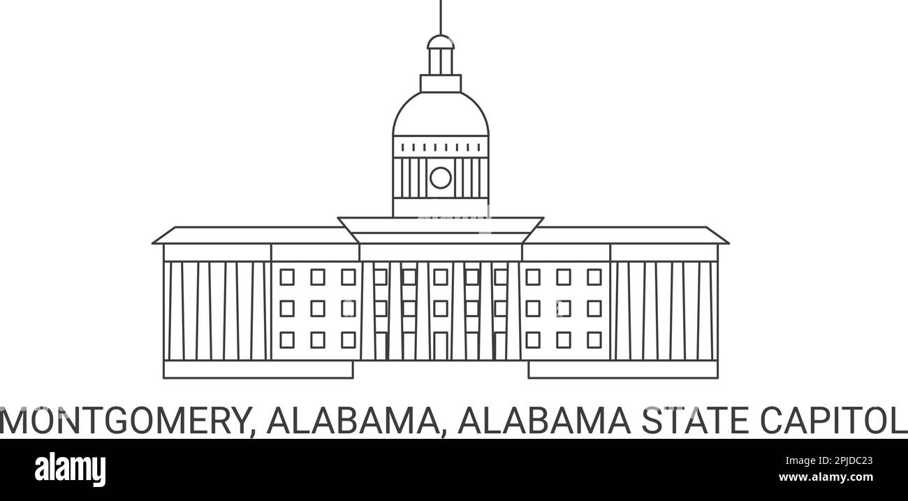 United States, Montgomery, Alabama, Alabama State Capitol, travel ...