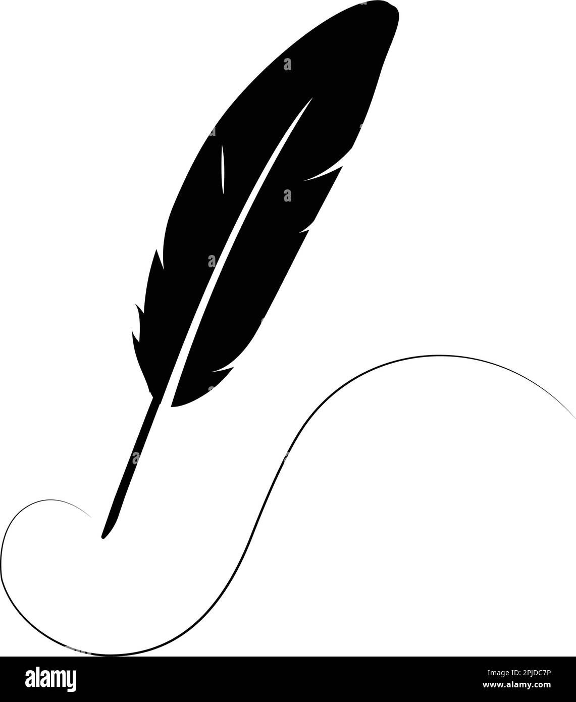 Pin feather Stock Vector Images - Alamy