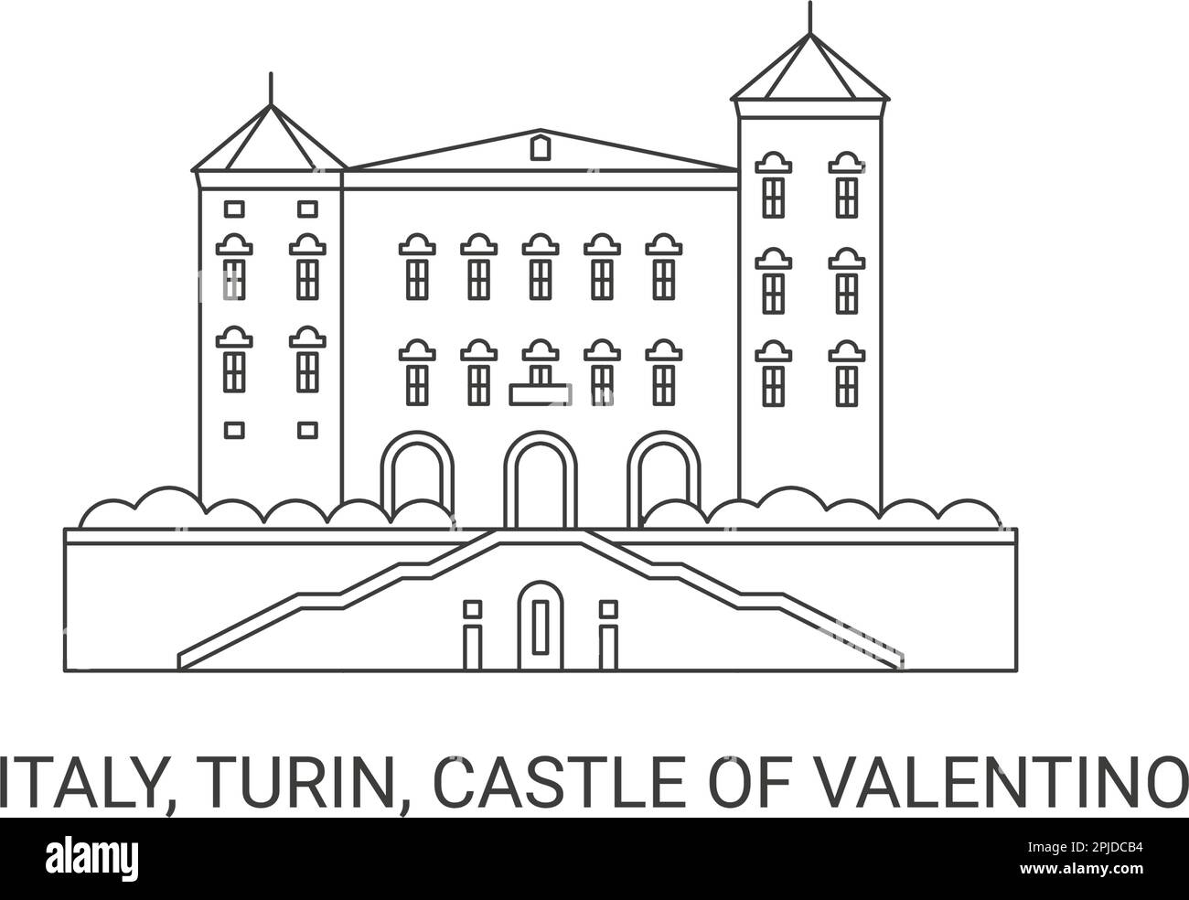 Turin italy view city Stock Vector Images - Alamy