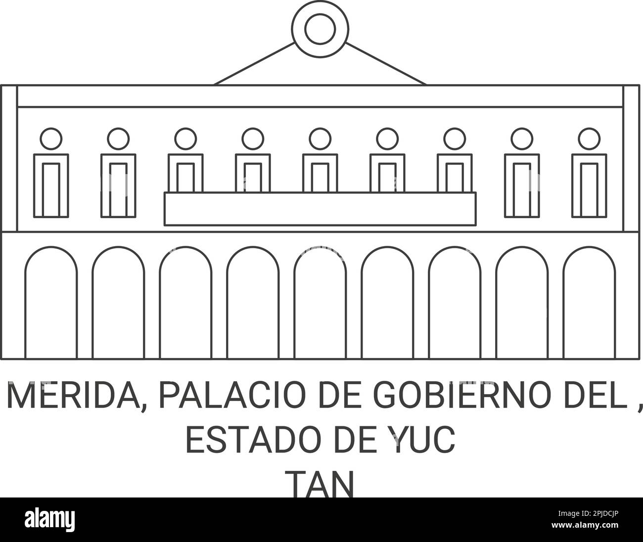 Mexico Merida Palacio De Gobierno Del Estado De Yuctan Travel