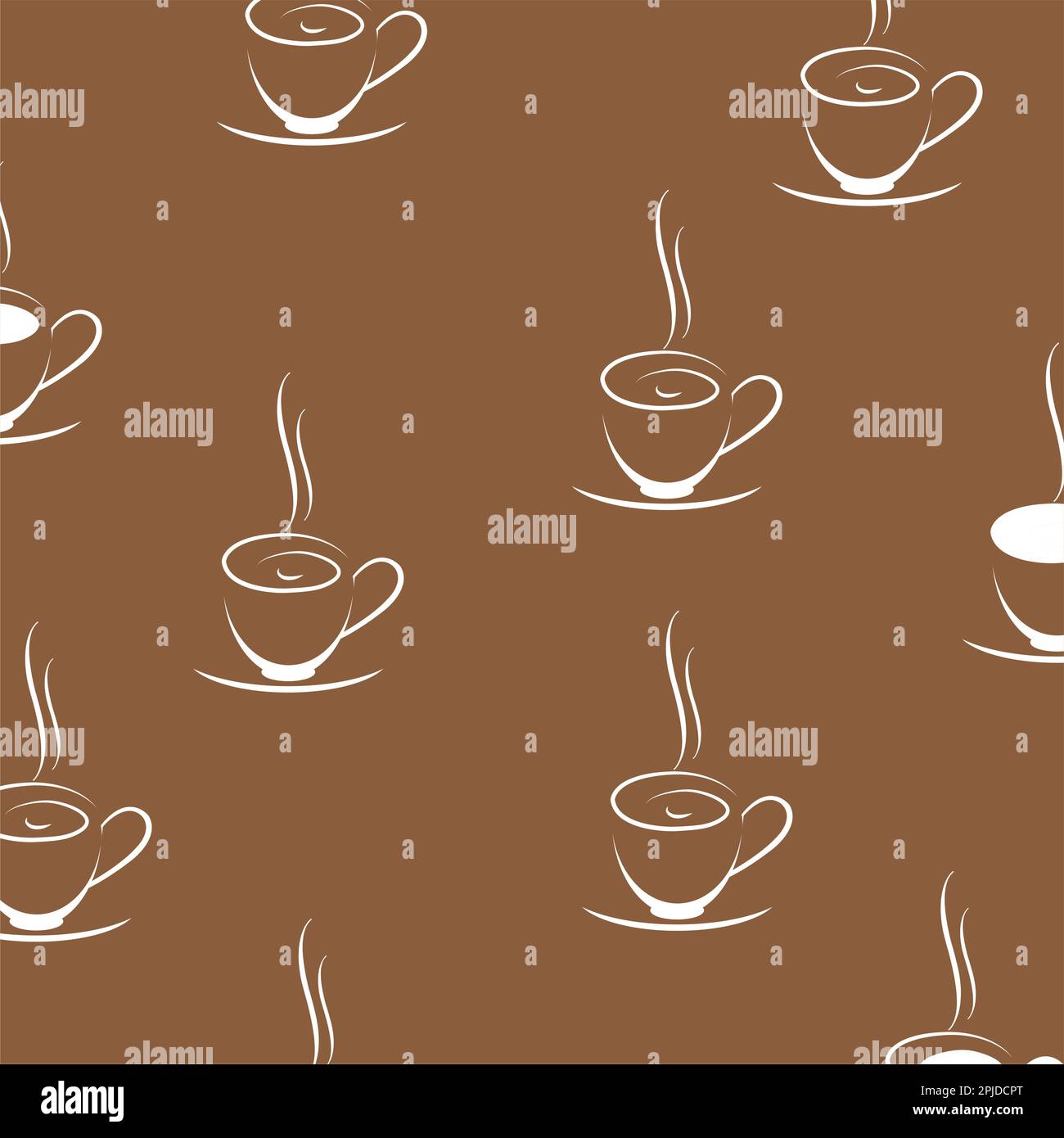 hot coffee cup background vektor illustration Stock Vector Image & Art ...