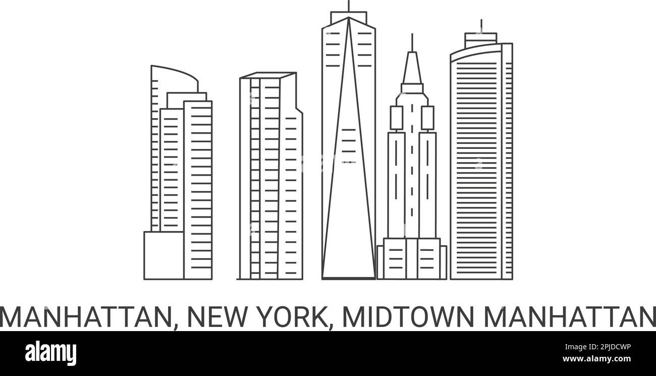 United States, Manhattan, New York, Midtown Manhattan, travel landmark ...