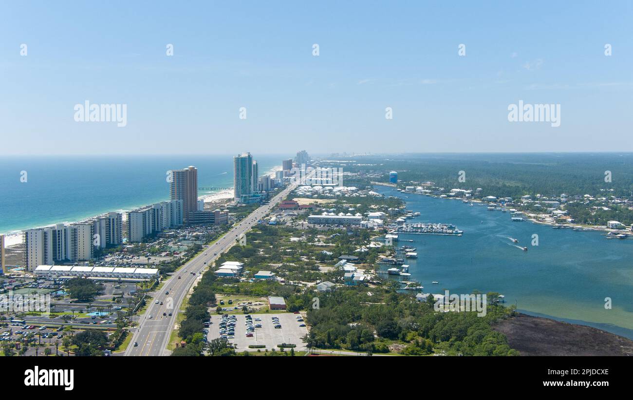 Aerial view gulf of mexico hi-res stock photography and images - Alamy