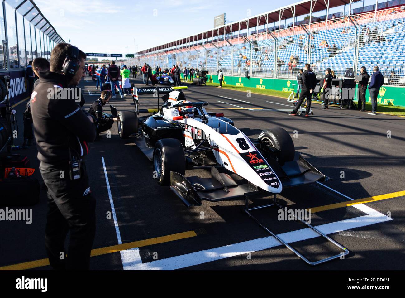Melbourne, Australia. 02nd Apr, 2023. 08 SAUCY Grégoire (swi), ART ...