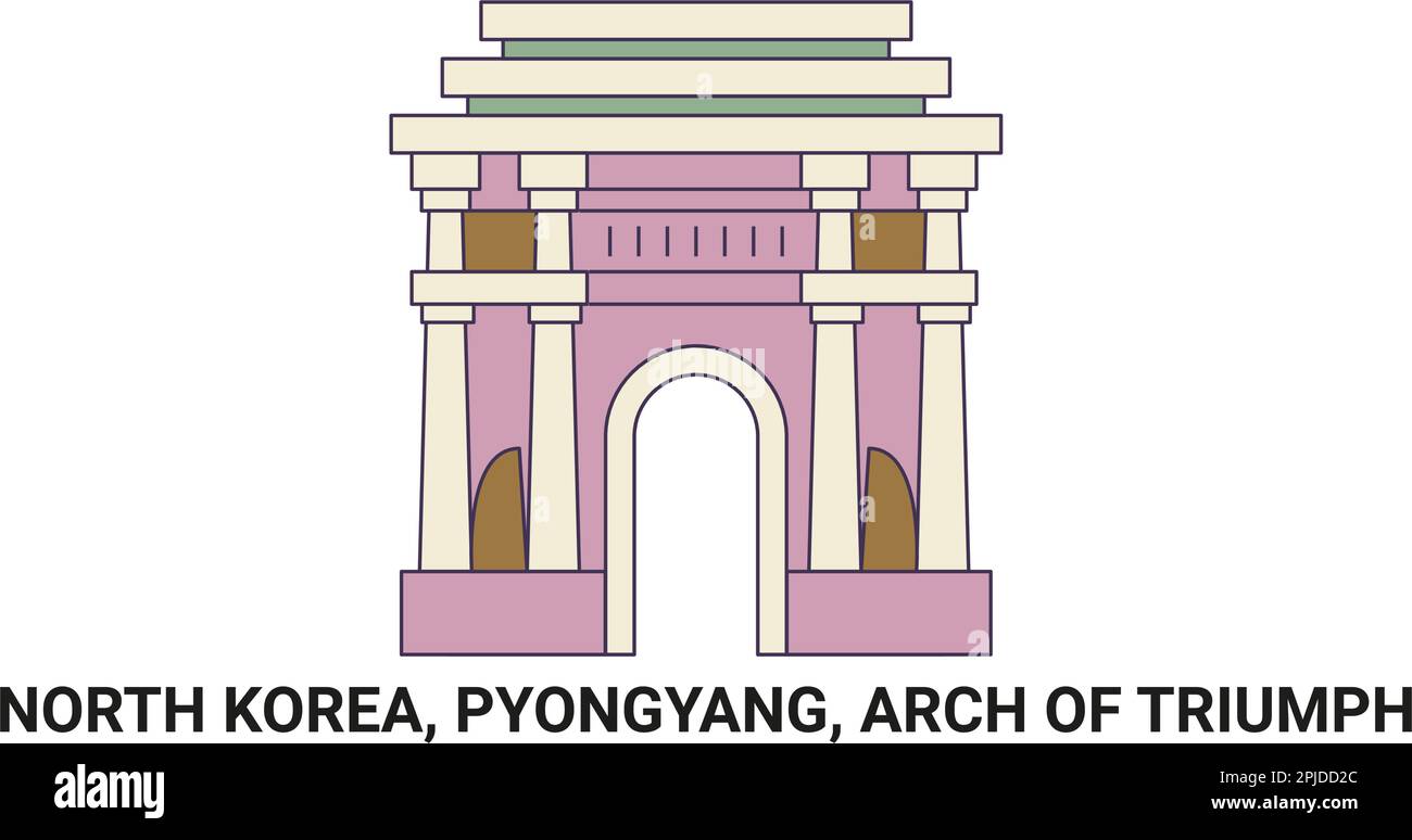 Gate pyongyang north korea Stock Vector Images - Alamy