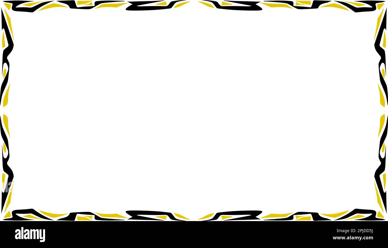 Illustration of a photo frame with a tribal design. Perfect for photo ...