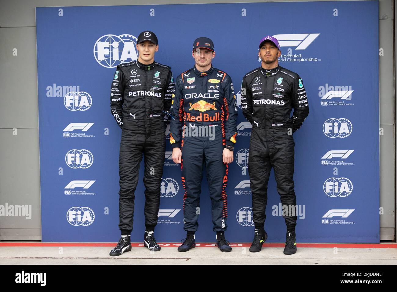 George russell max verstappen hi-res stock photography and images - Alamy