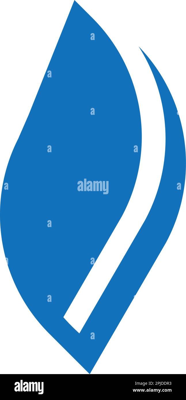 blue fire flame logo illustration design Stock Vector Image & Art - Alamy