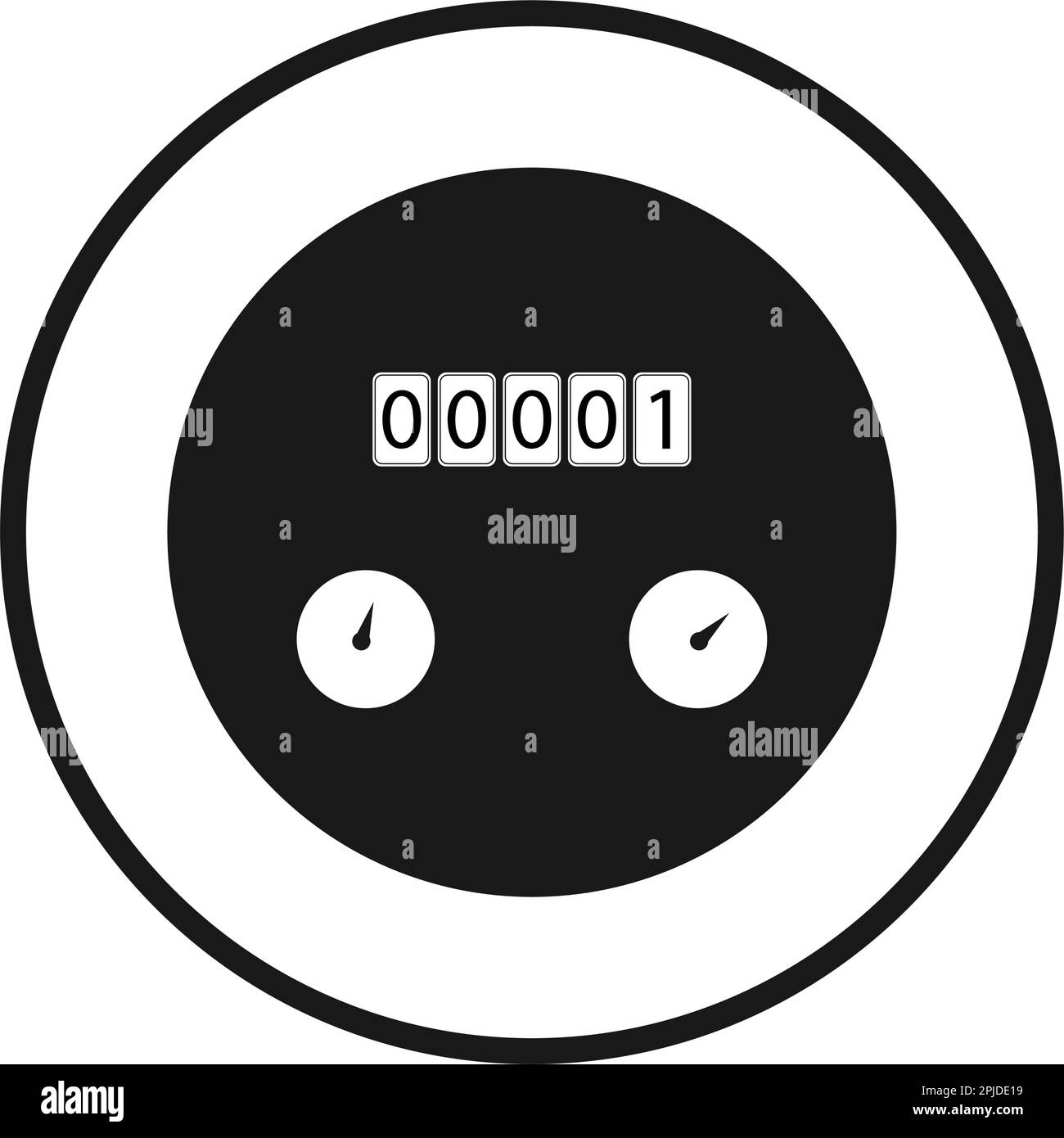 Water consumption vector vectors Black and White Stock Photos & Images ...